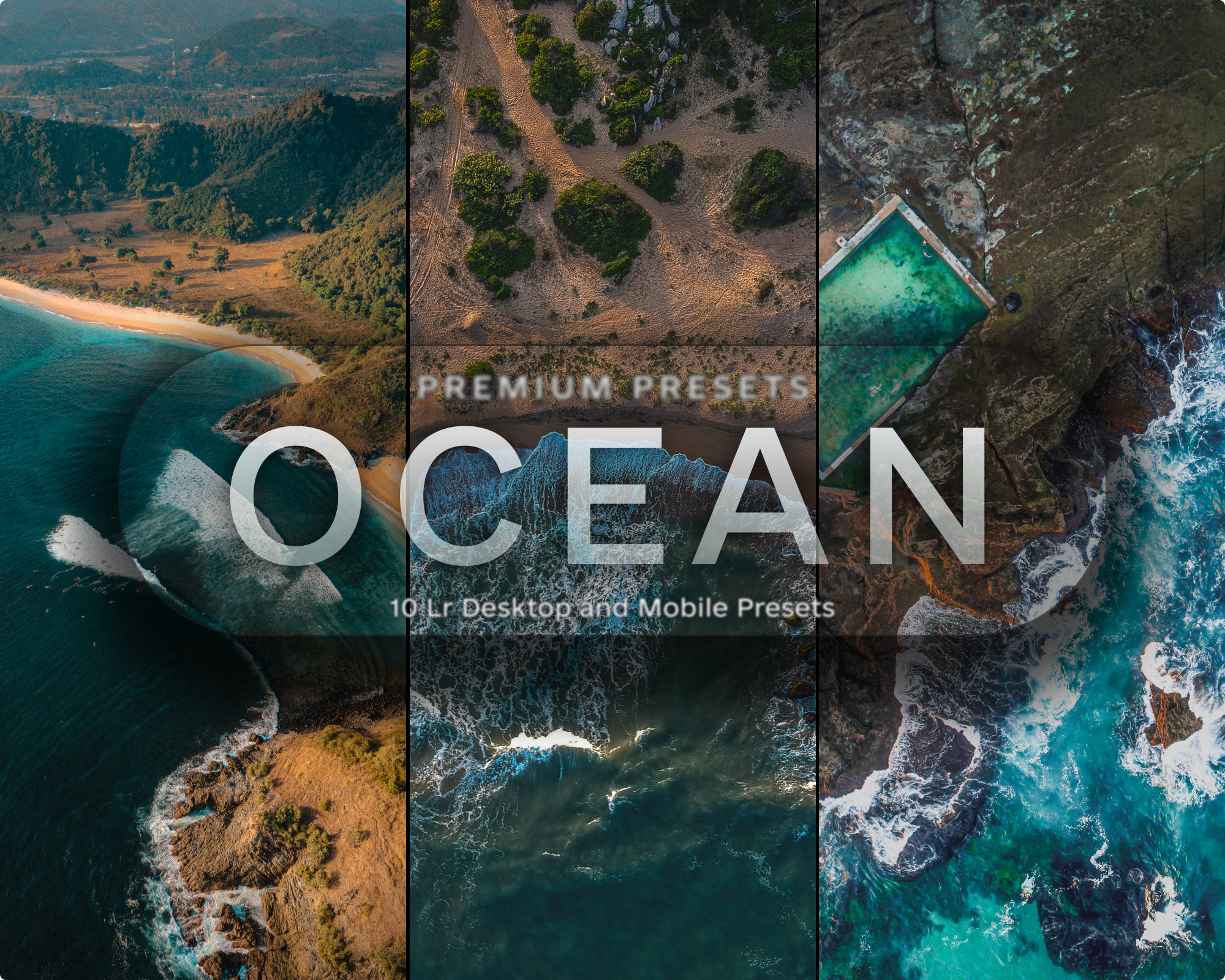OCEAN Summer Presets, Travel Presets Real Estate Presets Cinematic ...
