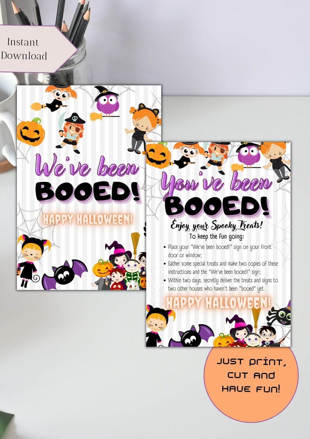 You've Been Booed, Booed Game, We've Been Booed, You've Been Booed ...