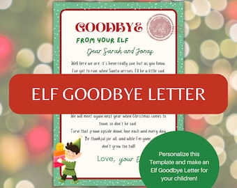 Personalized Official Elf Arrival Letter, Letter From the Christmas Elf ...