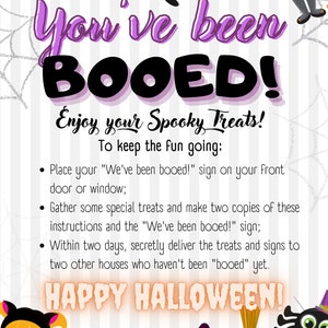 You've Been Booed, Booed Game, We've Been Booed, You've Been Booed ...