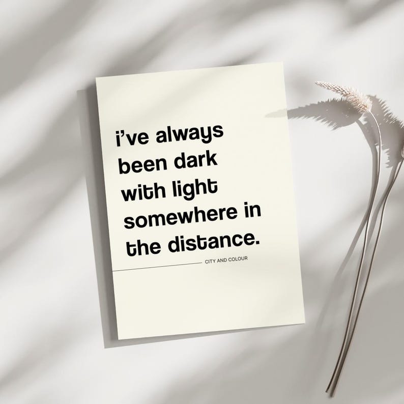 Custom Song Lyric Poster – Personalized Wall Art for Music Lovers - Etsy