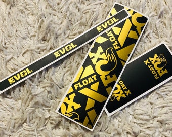 Fox Float X Decals - Etsy