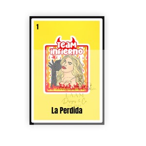 La Perdida Loteria Svg - Etsy