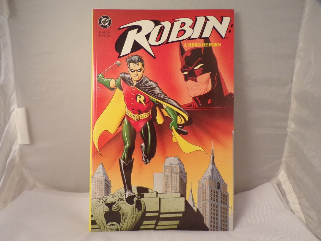 1991 Robin:a Hero Reborn Graphic Novel - Etsy