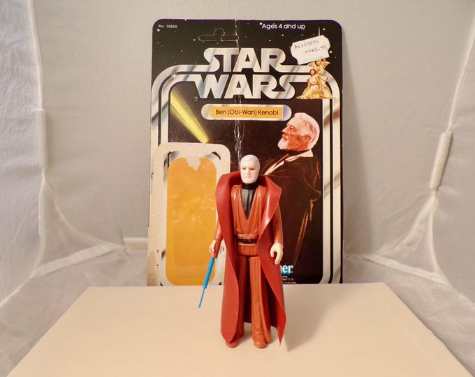 1979 Kenner Star Wars Ben (obi-wan) Kenobi Complete With Card - Etsy