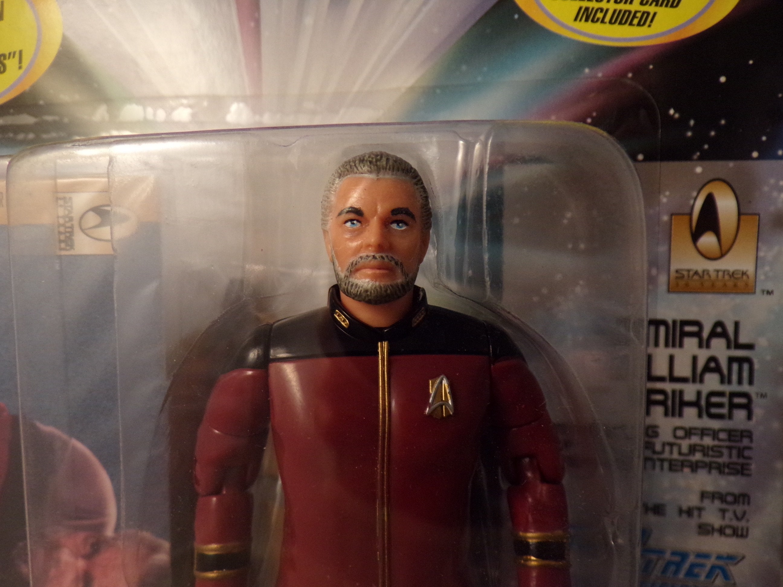 1996 Playmates Star Trek Admiral William T. Riker - Etsy