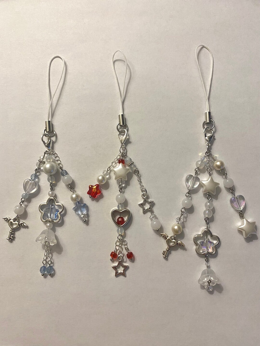 Beaded Keychains - Etsy