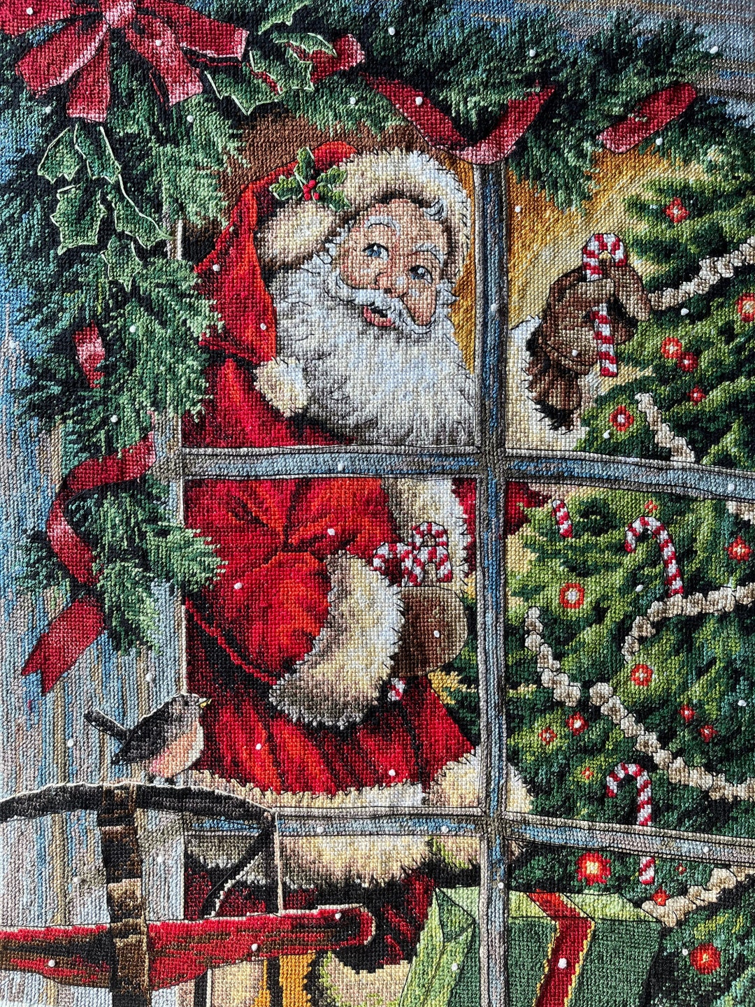 Finished Completed Counted Cross Stitch Handmade Embroidery - Etsy