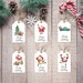 Santa Gift Tags / Printable Christmas Tags - Etsy