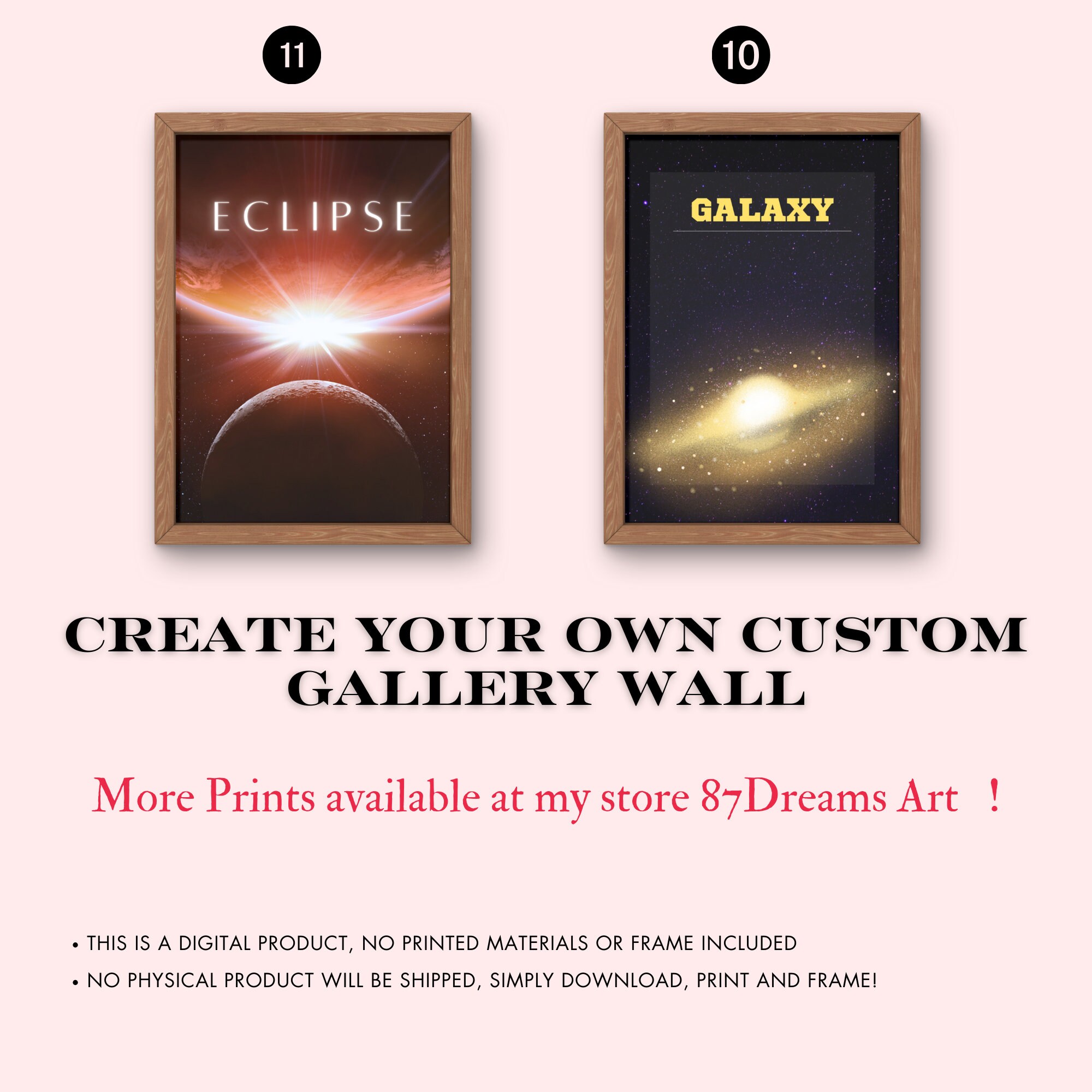 Set of 11 Printables, Night Sky Print, Star Map Poster, Star Map Print ...