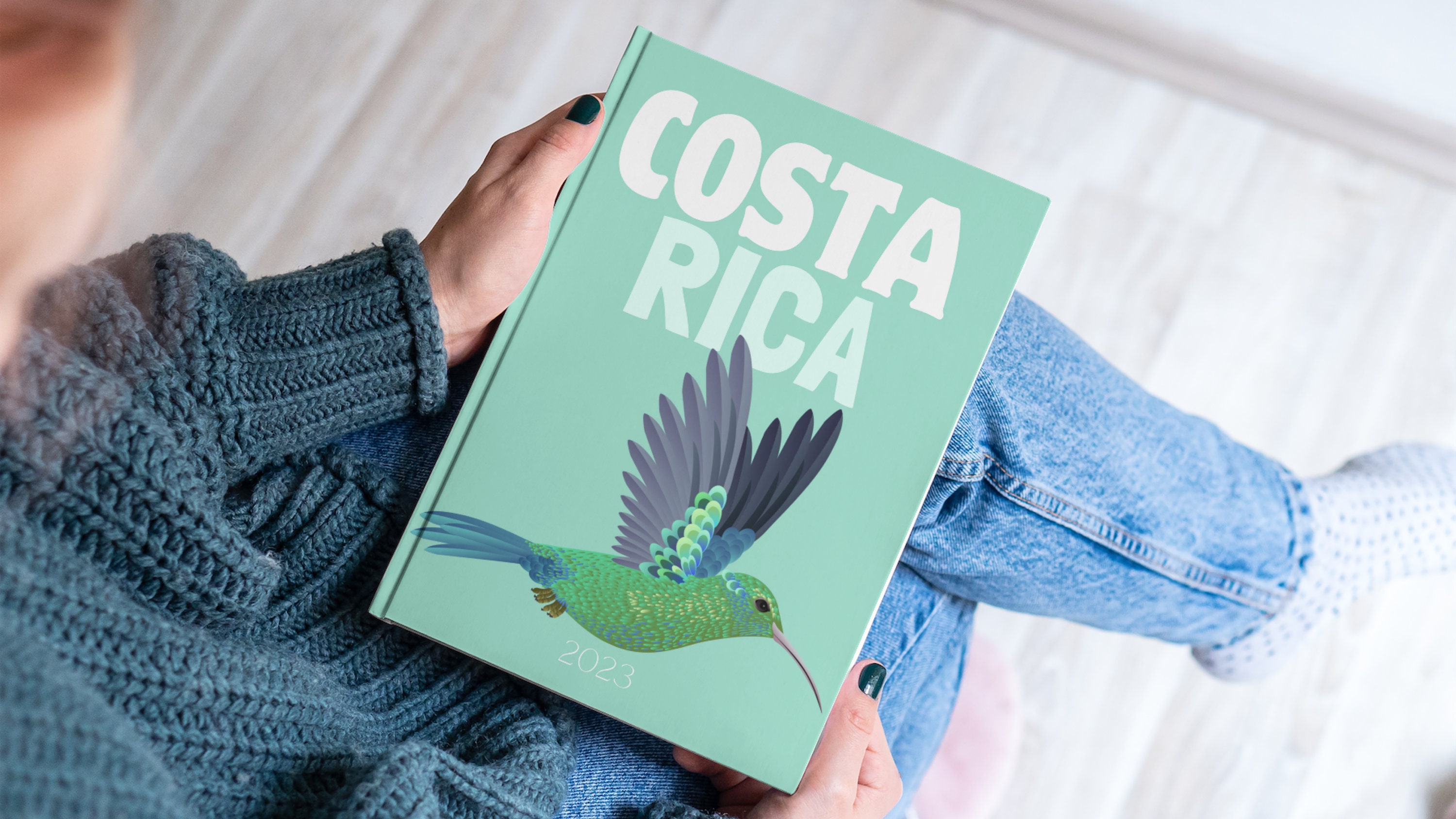 Editable Designer Digital Travel Photobook Cover COSTA RICA for DIY ...
