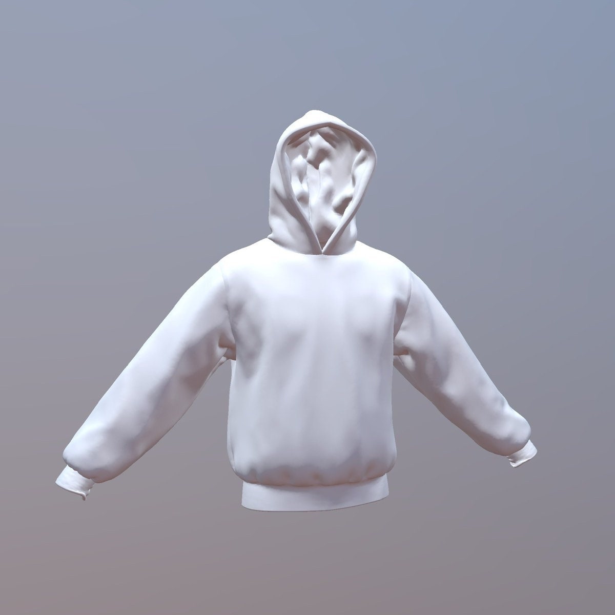 Procreate 3D Model 4 3D Hoodies Mockup Procreate 3D Model Clothing ...