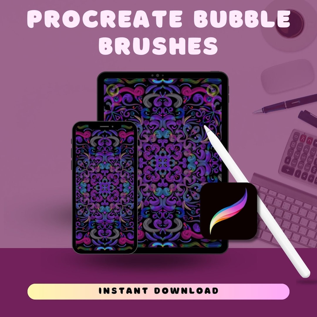 Photoshop / Procreate Bubble Brushes Collection - Etsy
