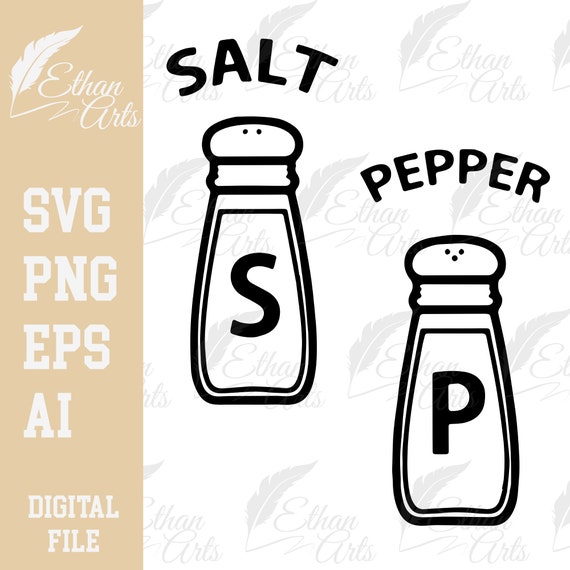 Salt And Pepper Shakers Clip Art