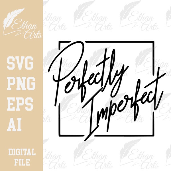 Perfectly Imperfect - Etsy