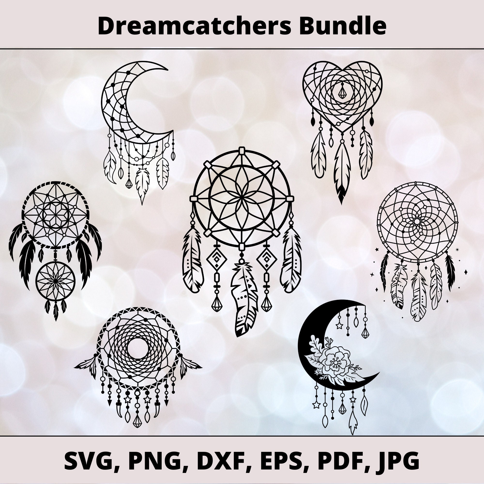 Dream Catcher Svg,dream Catcher Svg File,dream Catcher Cricut,dream ...