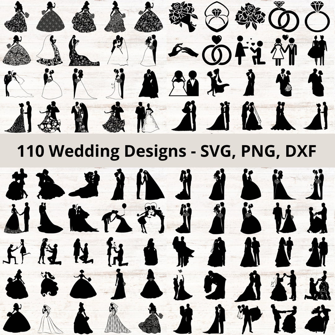 Wedding Svg Wedding Svg Bundle Wedding Cut File Wedding - Etsy