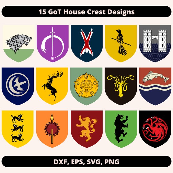 House Crest - Etsy