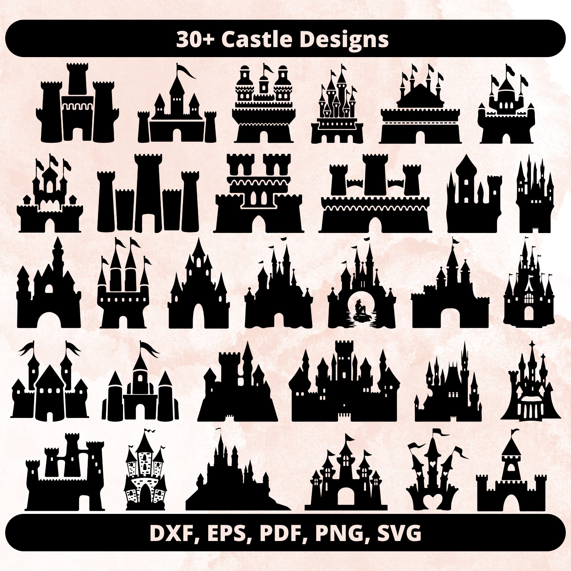Disney Castle Vector