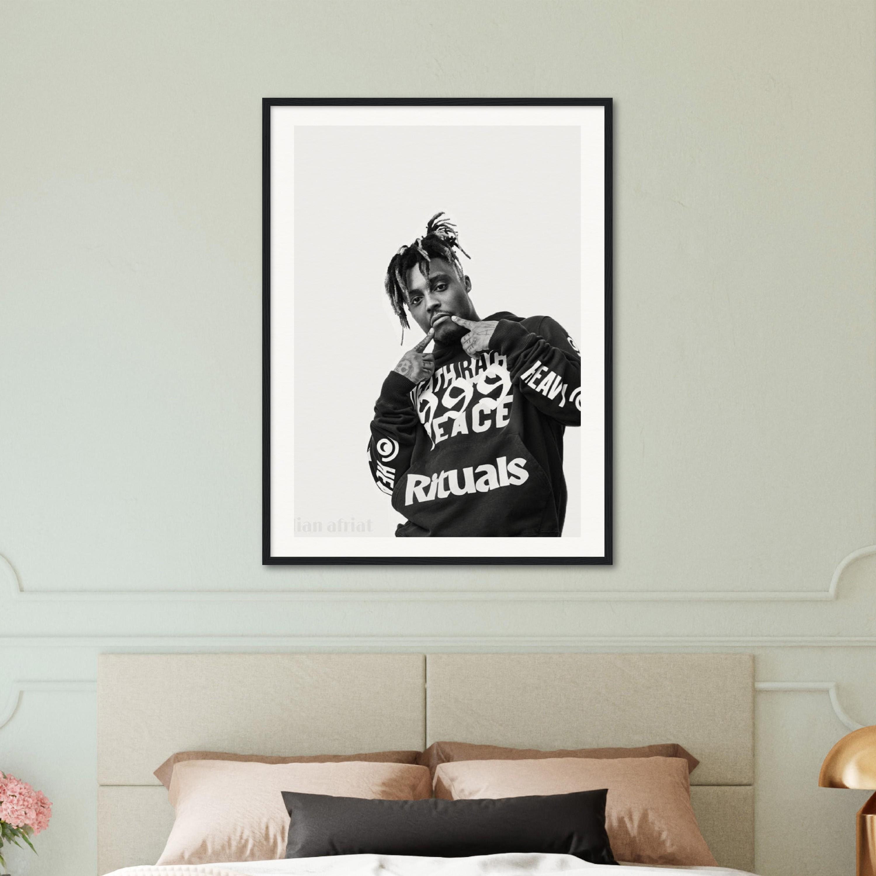 Juice Wrld poster, Juice wrld wall art, juice wrld merch sold by Glen ...