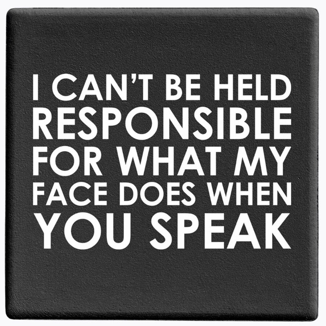 Coasters Hilarious Coasters Set Sassy Quotes and Snarky Sayings for ...