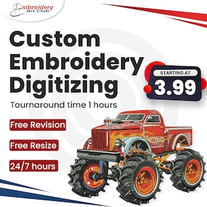 Custom Embroidery Digitizing, Logo Digitizing, Embroidery Digitizing Service, Image Digitizing ...