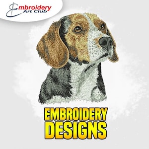 Custom Pet Embroidery Designs, Dog Logo, Pet Embroidery, Animal ...
