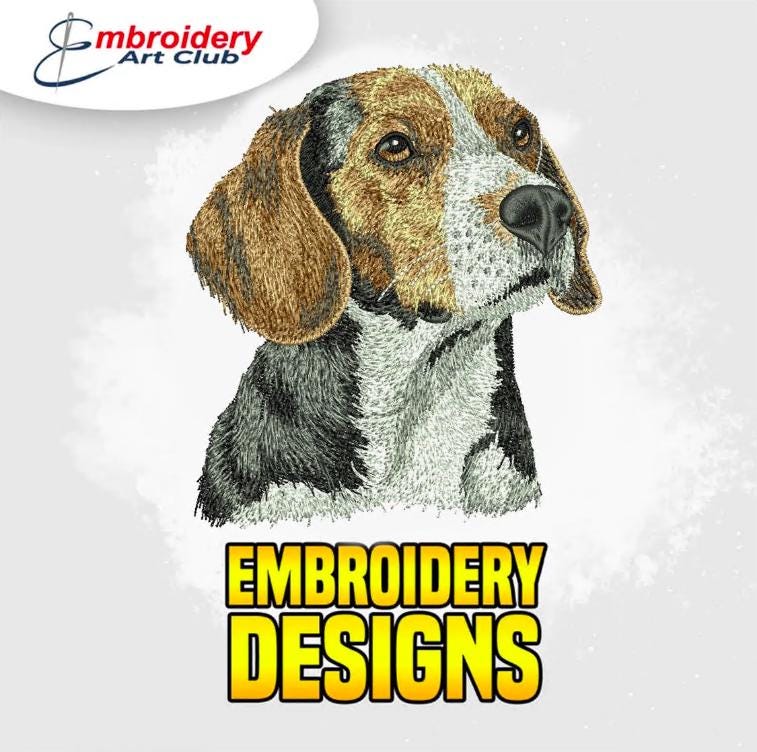 Custom Pet Embroidery Designs, Dog Logo, Pet Embroidery, Animal ...