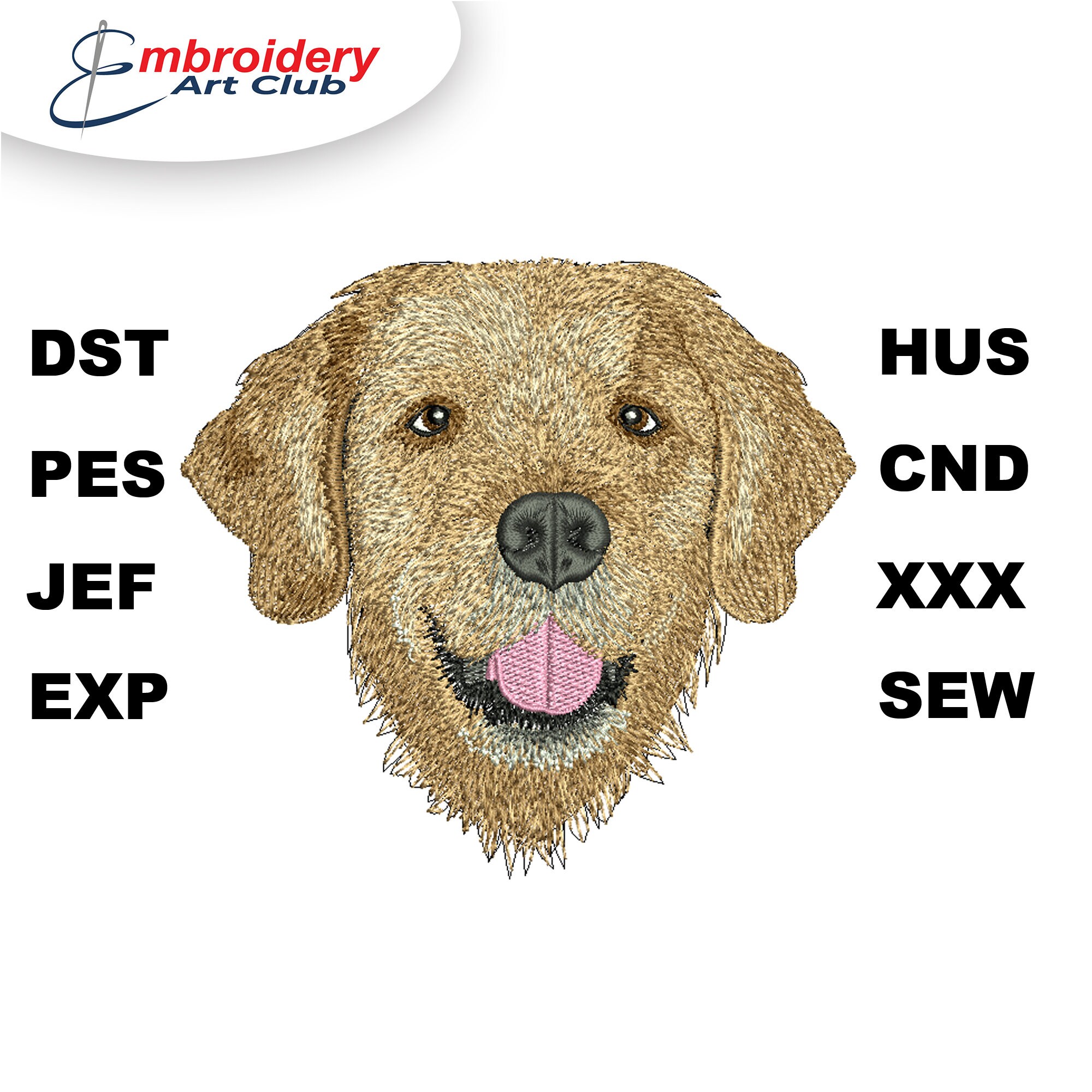 Golden Retriever Dog Embroidery Designs Dog Machine Embroidery Designs ...