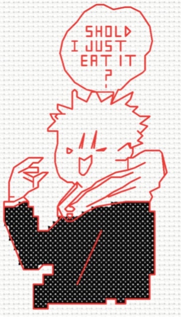 Yuji JJK Anime Panel Funny Manga shall I Just Eat It Jujutsu Kaisen ...