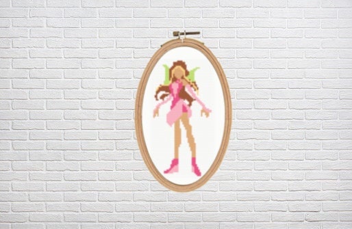 Flora Winx Cross Stitch Pattern Season 1 Winx Club - Etsy