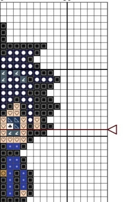 Megumi Fushiguro JJK Cross Stitch Pattern Pixel Art Kawaii Gift Idea ...