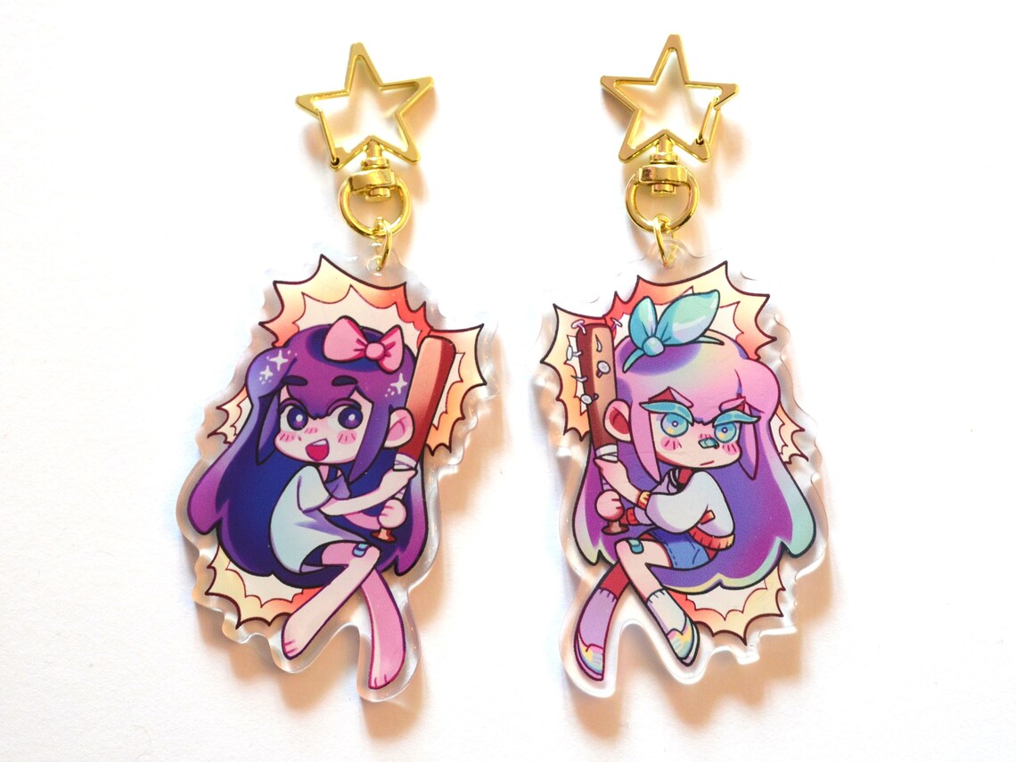 OMORI KEYCHAINS Double Face - Etsy