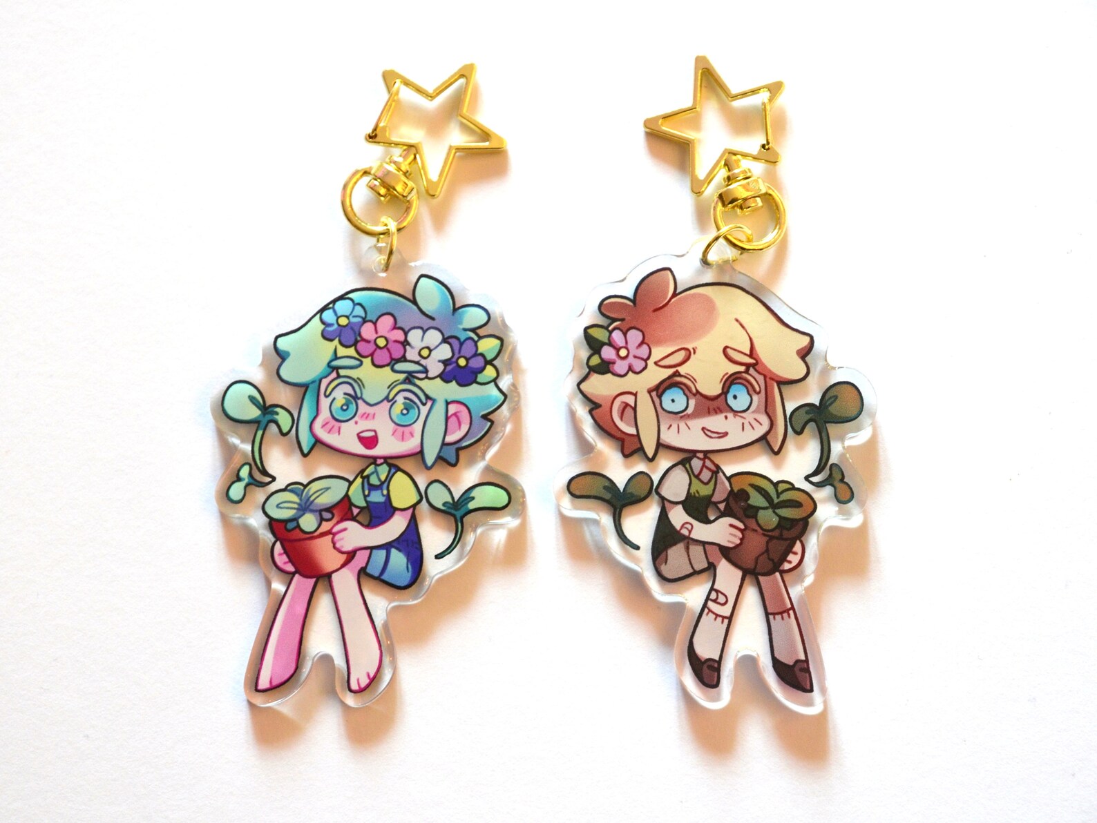 OMORI KEYCHAINS Double Face - Etsy