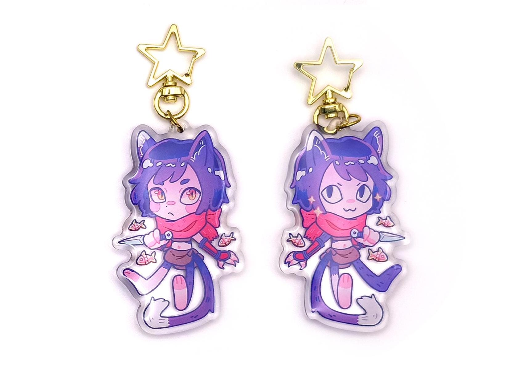 DUNGEON MESHI KEYCHAINS Double Face - Etsy