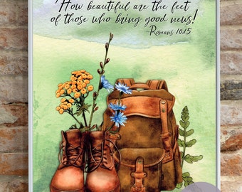 Beautiful Feet Art - Etsy