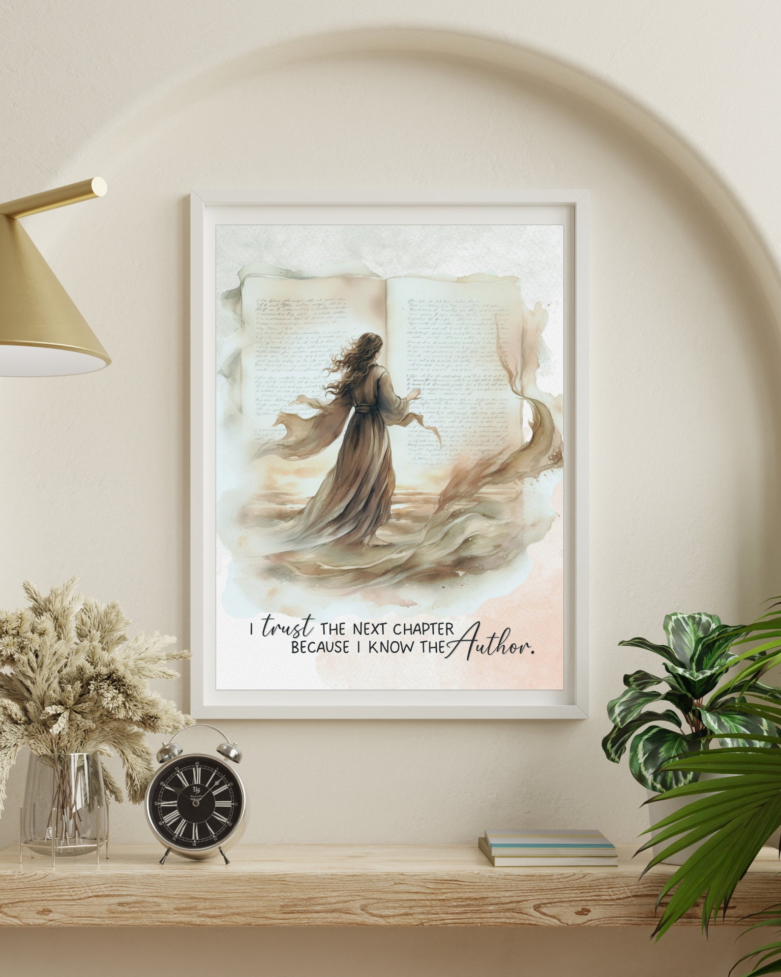 I Trust the Next Chapter Christian Wall Art Prophetic Art Printable End ...