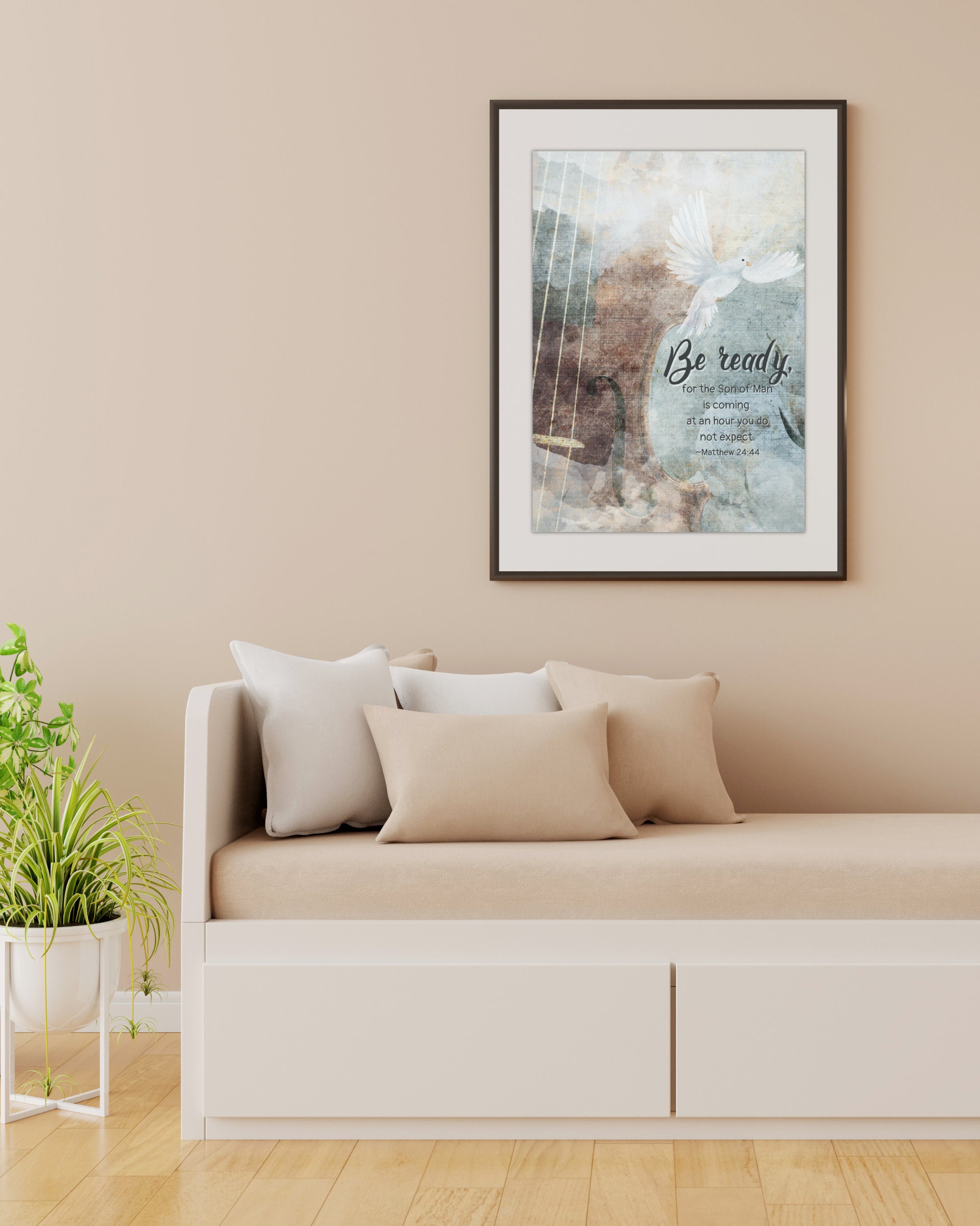 Be Ready End Times Printable | Prophetic Art | Christian Wall Art ...