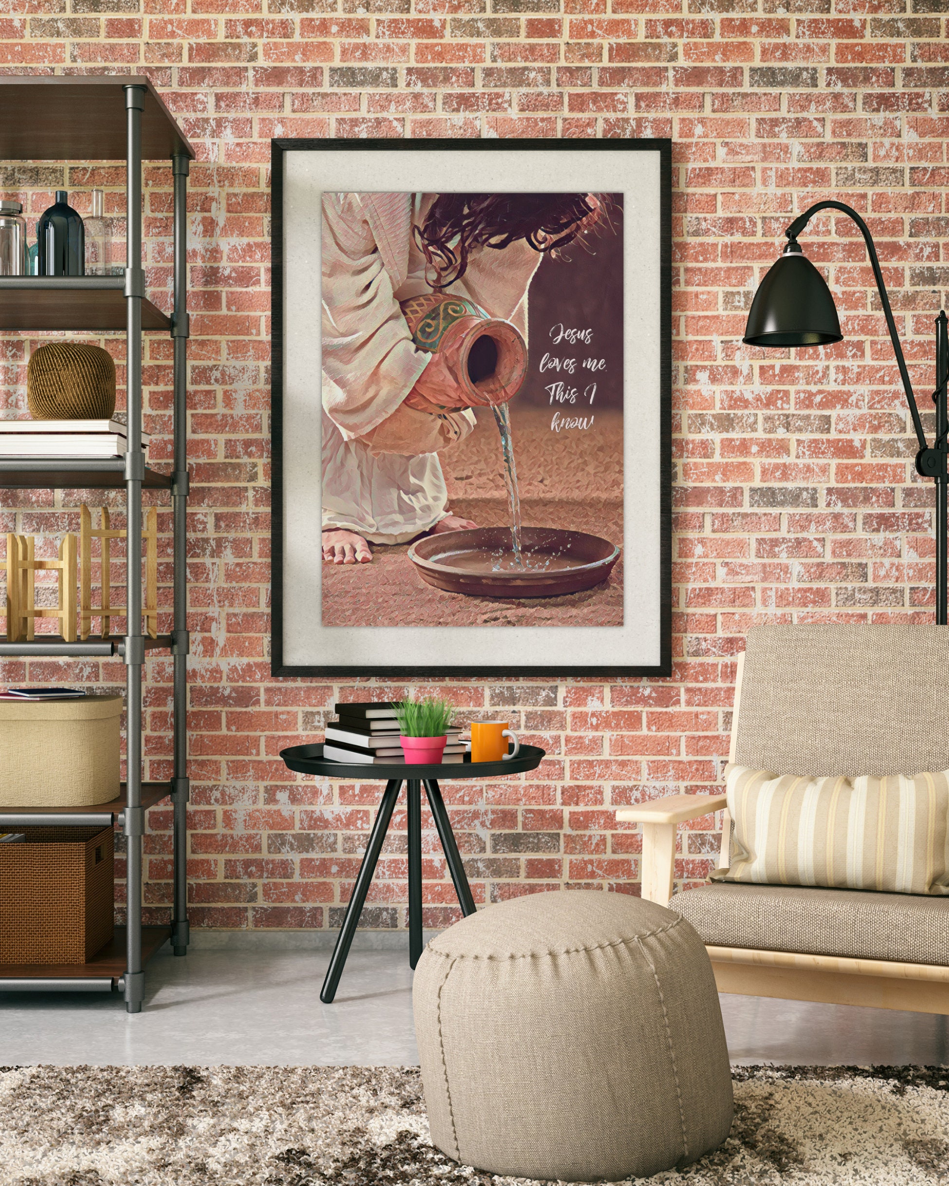 Jesus Loves Me This I Know | Christian Wall Art | Sunday School Song ...