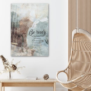 Be Ready End Times Printable | Prophetic Art | Christian Wall Art ...