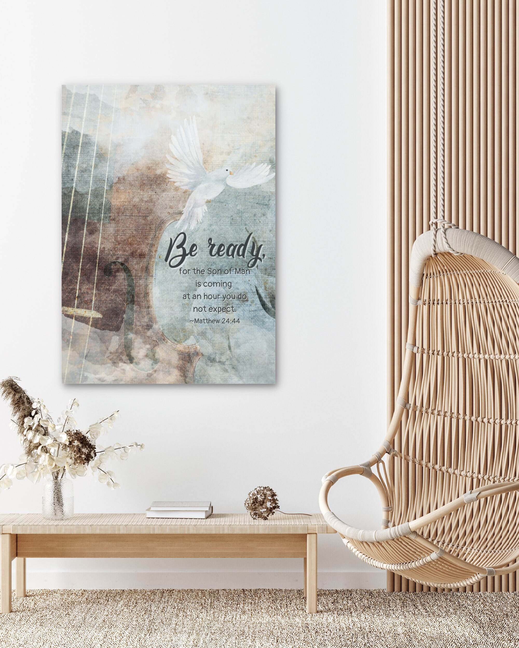 Be Ready End Times Printable | Prophetic Art | Christian Wall Art ...