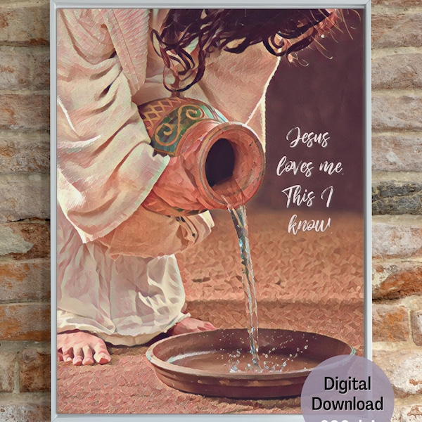 Jesus Loves Me - Etsy