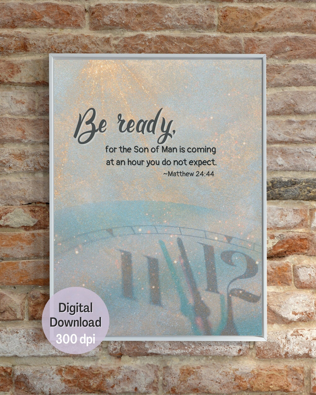 Be Ready | Bible Prophecy Art | End Times Print | Rapture Ready - Etsy