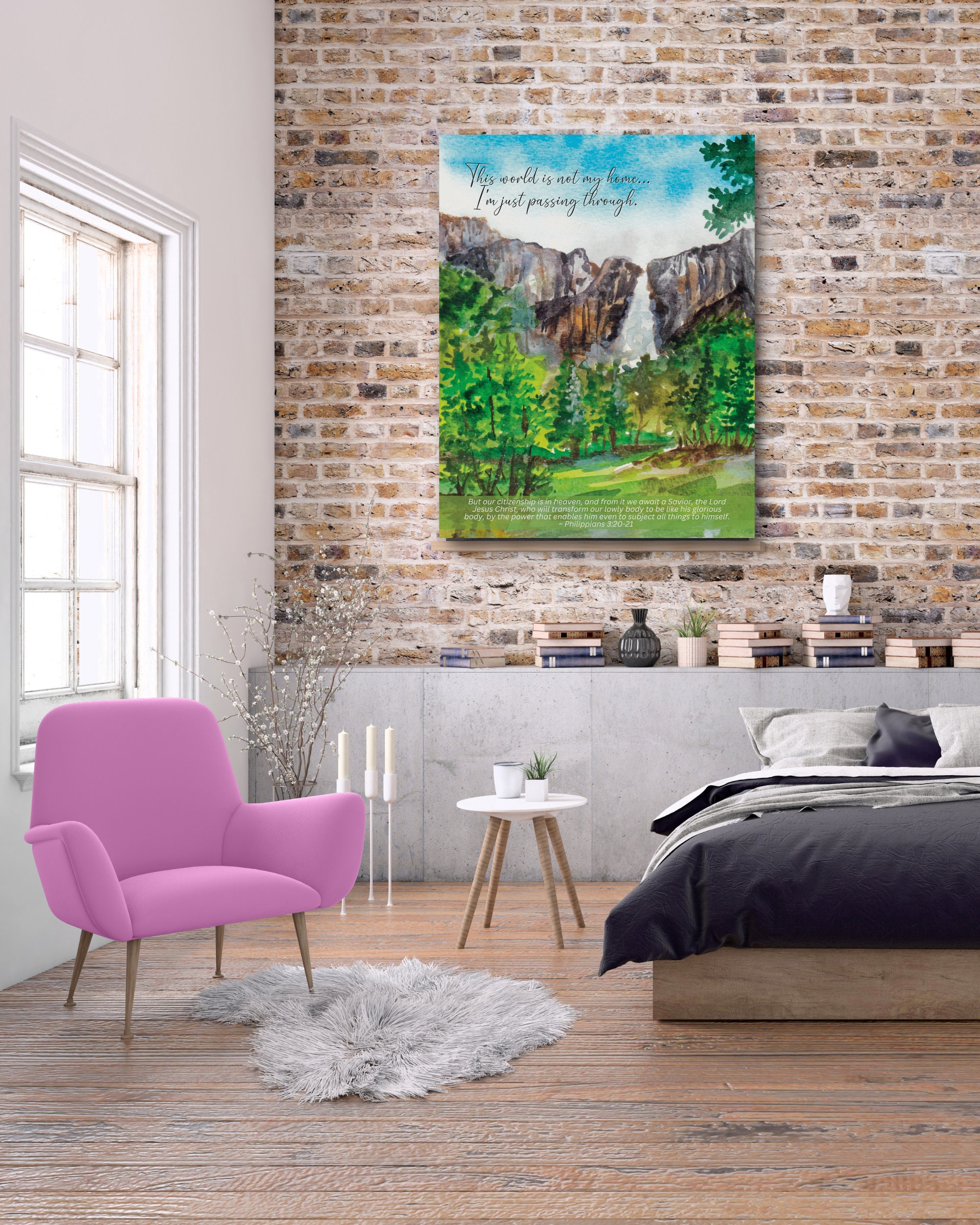 This World is Not My Home I'm Just Passing Through Christian Wall Art ...