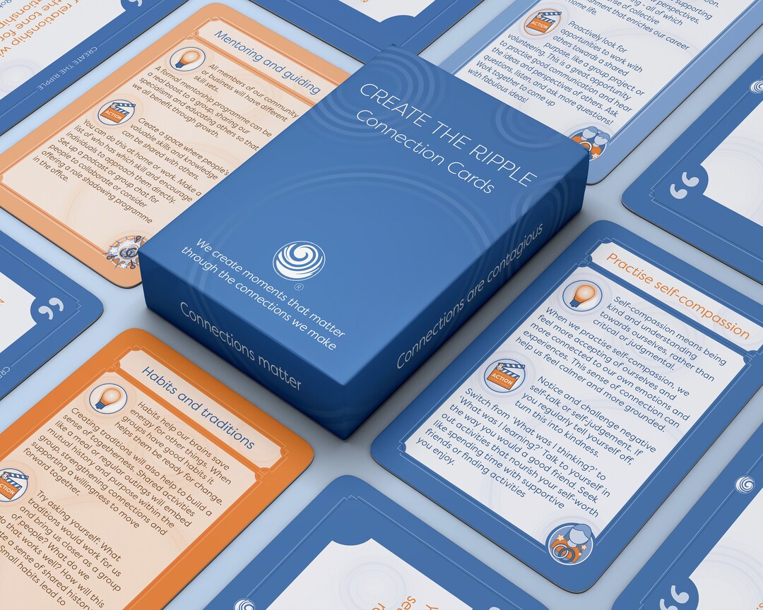 Create the Ripple Connection Cards - Etsy