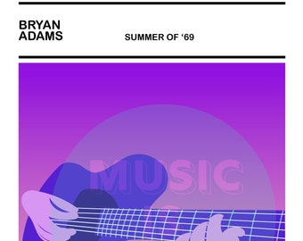 Bryan Adams Poster - Etsy