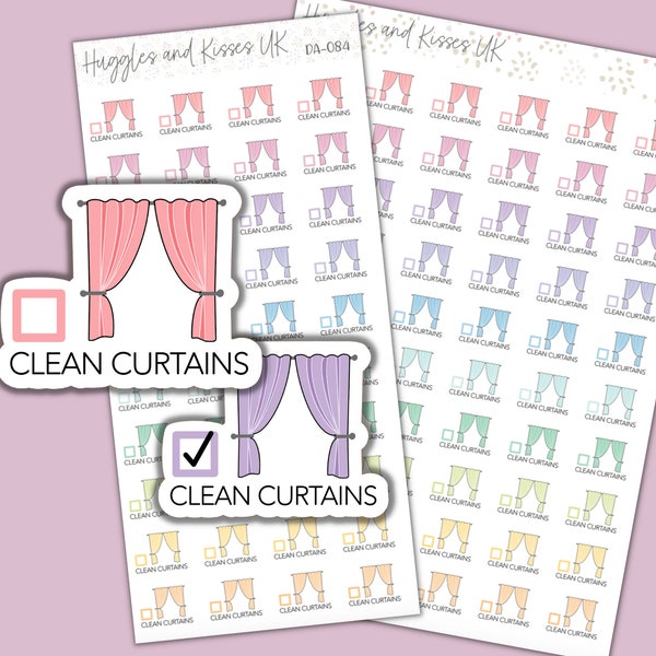 Pastel Curtains - Etsy