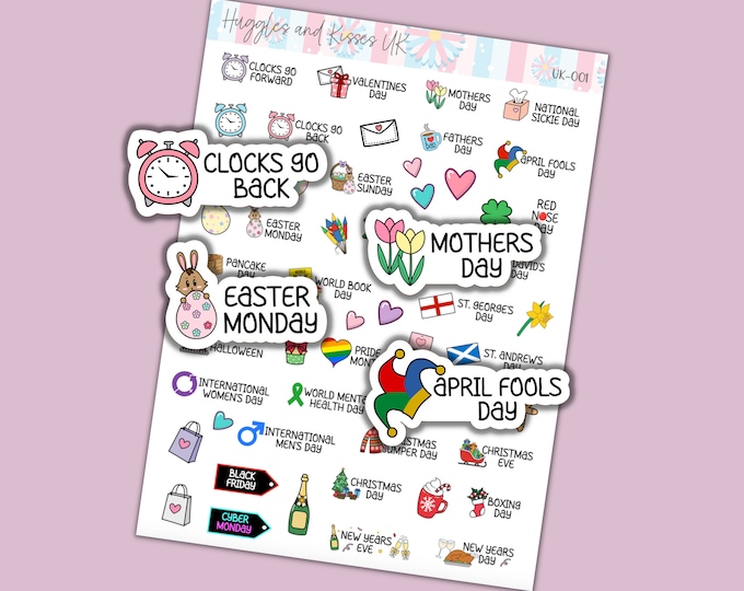42 Cute Appointment/calendar/schedule Planner Stickers - Etsy