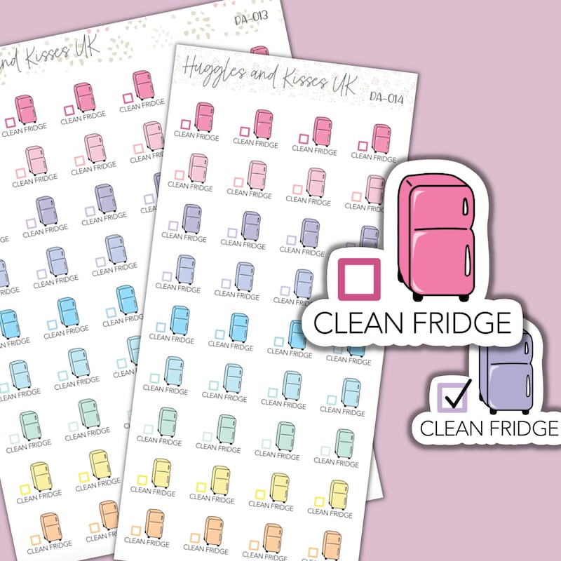 Fridge Magnetic Stickers - Etsy UK