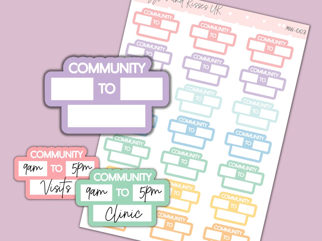 Shift Work Community Placement From and to | Midwifery / Nursing ...